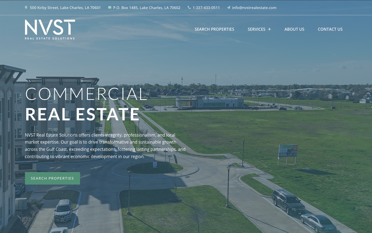 NVST Real Estate Solutions | Commercial Real Estate in Lake Charles